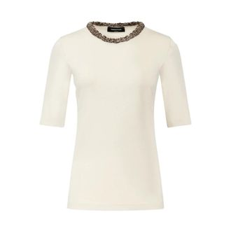 Fabiana Filippi Rundhals-Strickware - - Knitwear - Damen - Beige - M
