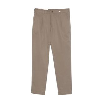 Myths Homme, Pantalons, Brun, Taille: XS Straight Pantalons