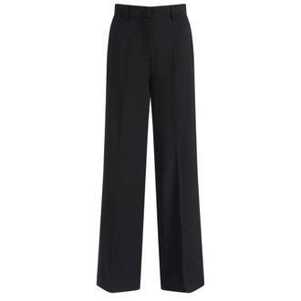 Max Mara Visivo Weite Hose - - Trousers - Damen - Schwarzk - M