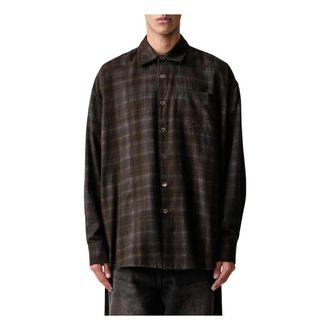 Our Legacy Chemise Borrowed - Homme - Chemises - Brun - Taille: XL