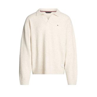 Tommy Hilfiger gemischter Wollpullover - Beige