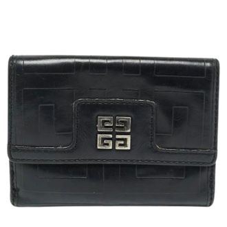 Givenchy Portefeuille en cuir Pre-owned - Femme - Pre-owned - Noir - Taille: ONE Size