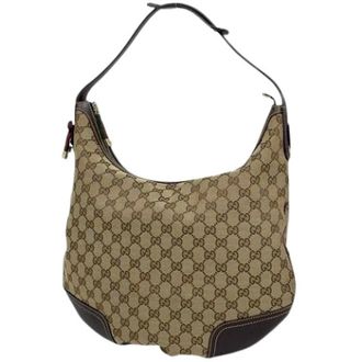 Gucci Sac bandouli&egrave;re GG Canvas Pre-owned - Femme - Pre-owned - Brun - Taille: ONE Size