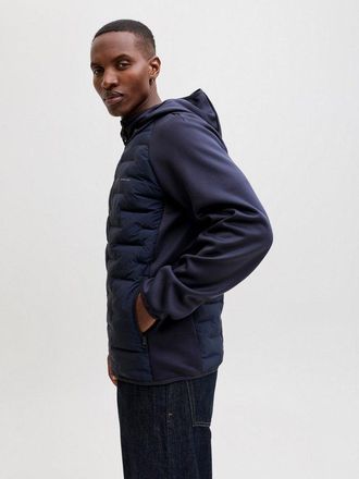 Jack & Jones Steppjacke JJEPERFECT HYBRID JACKET NOOS mit Kapuze