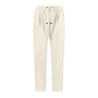 Herno Faux Leather Pants - - Trousers - Damen - Beige - 3XL
