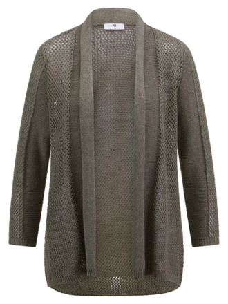 Peter Hahn Strickjacke 3/4-Arm Peter Hahn beige