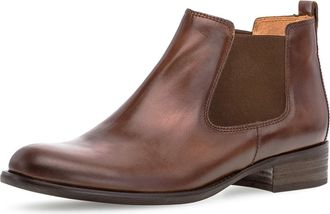 Gabor Damen Chelsea Boots, Frauen Stiefeletten,uebergangsschuhe,uebergangsstiefel,Schlupfstiefel,flach,Stiefel,Sattel (Effekt),38.5 EU / 5.5 UK