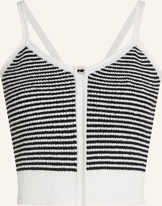 Karl Lagerfeld Top schwarz