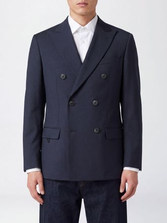 Roberto Ricci Design Zweireihiger Blazer aus Wollmischung mit fallendem Revers