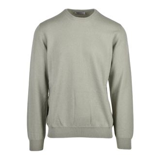 Alpha Studio Pullover Girocollo - - Knitwear - Herren - Gr&uuml;n - L