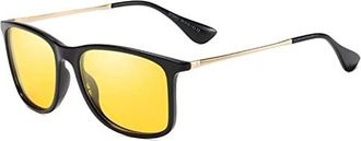 Generic Lunettes de soleil tendance 2025 pour hommes, lunettes de soleil polarisées pour conducteurs féminins (couleur : B, taille : moyenne), C, Taille uniqu