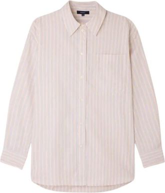 SOEUR Soeur, Femme, Blouses et Chemises, Multicolore, Taille: 38 FR Camisa Carlotta de popeline de algod&oacute;n a rayas