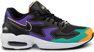 Nike Air Max2 Light Premium, Trailrunning-Schuhe f&uuml;r Herren, Mehrfarbig (Schwarz/Flash Crimson/Kinetic Green 23), 42.5 EU