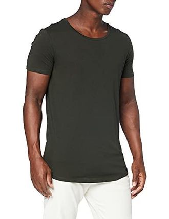 Lee T-Shirt Moulant pour Homme, Serpico Green, M