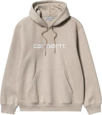 Carhartt Work in Progress Homme, Sweatshirts et sweats &agrave; capuche, Beige, Taille: S SweaT-shirts &agrave; capuche