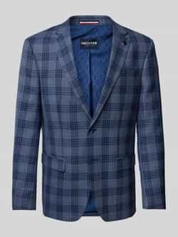 Daniel Hechter Regular Fit 2-Knopf-Sakko aus Schurwoll-Mix mit Leinen-Anteil