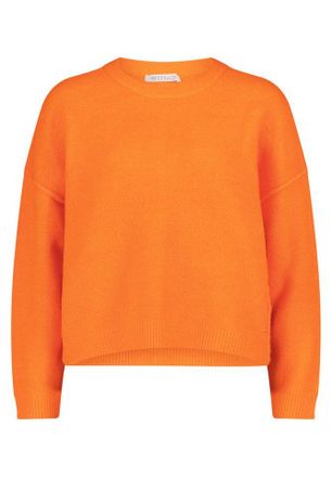Betty&Co Strickpullover Damen mit Rundhalsausschnitt (1-tlg)