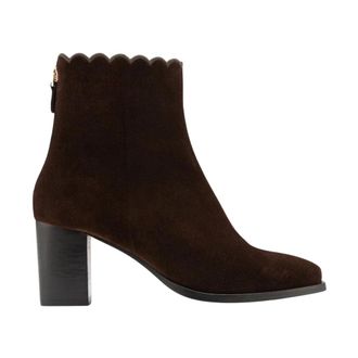 Maison Toufet Giselle Bottine &agrave; Talon - Femme - Chaussures - Brun - Taille: 37 EU