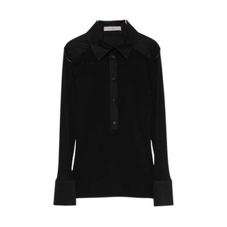 D.exterior 63802 Shirt - - Blouses & Shirts - Damen - Schwarzk - S