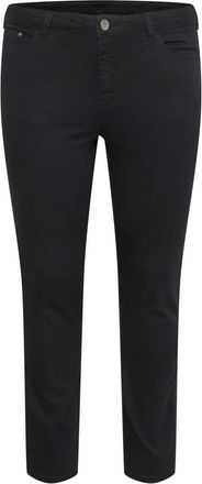 Kaffe Curve Femme, Jeans, Noir, Taille: 56 FR Jeans noirs profonds Slim Leg