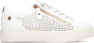 Xti Sportschuhe Sneaker Damen Wei&szlig; - Bequeme und vielseitige Schuhe - Casual Mode - Modell 14509502 (Gr&ouml;&szlig;e 36)