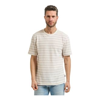 HUGO BOSS Homme, Tops, Blanc, Taille: 2XL T-shirt ray&eacute;