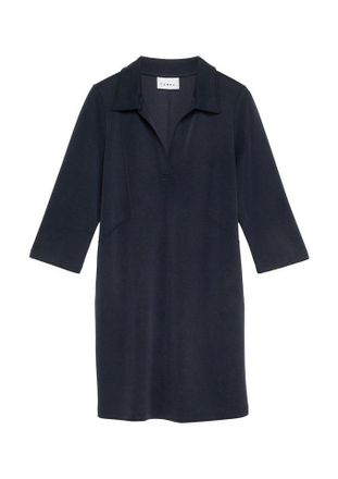 Comma Minikleid Kleid Minikleid mit Polokragen und Nahtdetails