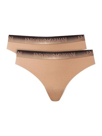 Emporio Armani Brazilian-Panty-Set EW005512 AF25572 U4134 Beige