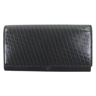Fendi Pre-owned 7M0264 Portefeuille Long en Cuir - Homme - Pre-owned - Noir - Taille: ONE Size