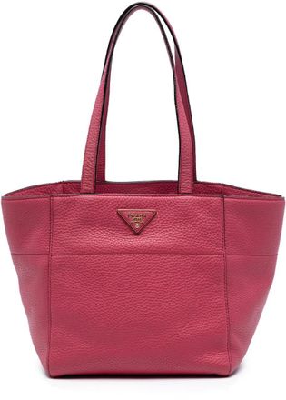 Prada Shopper - Vitello Daino Tote - Gr. unisize - in Gold - für Damen