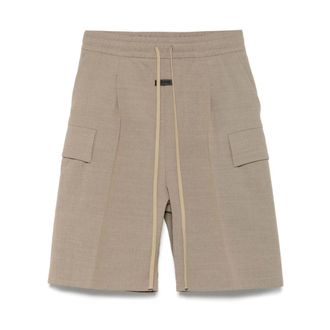 Fear of God Homme, Shorts, Beige, Taille: L Shorts Beige à Poches Cargo