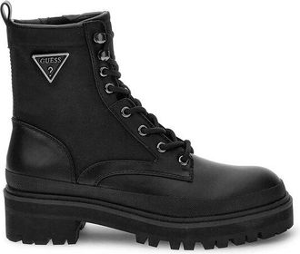 Guess Schnürstiefeletten Bada FL7BDA ELE10 Schwarz