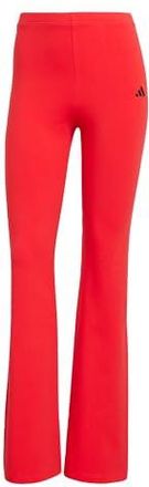 adidas Womens Legging évasé Petit Logo Essentials, Pure Ruby/Black, XS/S