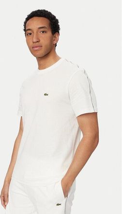 Lacoste T-Shirt TH0888 Wei&szlig; Regular Fit
