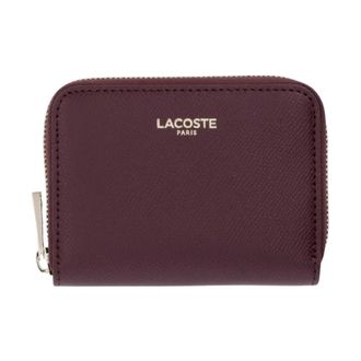 Lacoste Mini Porte-monnaie zipp&eacute; Champs-&Eacute;lys&eacute;es - Femme - Accessoires - Violet - Taille: ONE Size