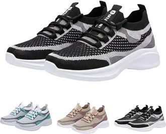 Generic Chaussures de sport pour femme - Baskets l&eacute;g&egrave;res pour femme - Chaussures de course respirantes - Chaussures orthop&eacute;diques pour femme - En maille soupl