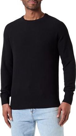 Jack & Jones JCOMAZE Knit Crew Neck, Noir, L