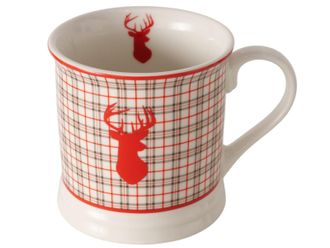 Boltze Kitzb&uuml;hl Jumbobecher braun/rot/wei&szlig; 0,42l (1 St&uuml;ck)