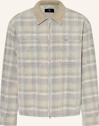 Represent Represent Flanell-Overjacket weiss