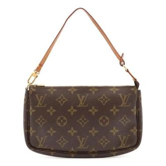 Louis Vuitton Pochette Pouch Pre-owned - Femme - Pre-owned - Brun - Taille: ONE Size