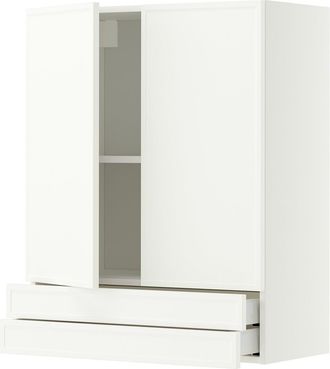 IKEA METOD / MAXIMERA Wandschrank mit 2 T&uuml;ren/2 Schubl