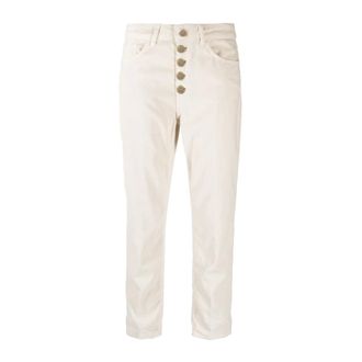 Dondup Femme, Pantalons, Beige, Taille: W27 Pantalon Ivoire pour Femmes