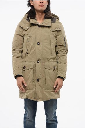 Moorer Cotton Blend TED Parka Jacket with Down Padding size 48