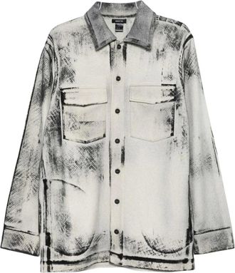 Avant Toi Femme, Blouses et Chemises, Multicolore, Taille: 38 FR Chemise en m&eacute;lange de laine et de cachemire