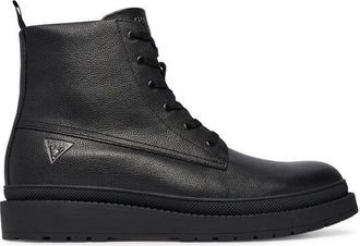 Guess Schn&uuml;rschuhe FMFCAO LEA11 Schwarz