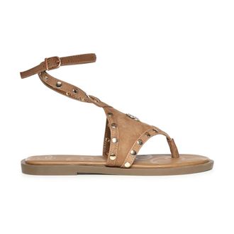 V&deg; 73 Flache Sandalen - - Shoes - Damen - Beige - 38 EU