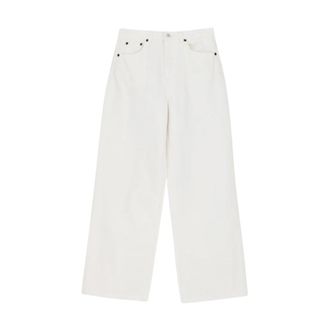 Skall Studio Willow Wide Jeans - - Jeans - Damen - Wei&szlig; - W30 L34