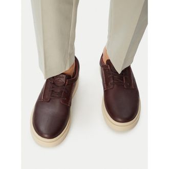 Clarks Halbschuhe Clarks Polden Lace 26184960 Braun