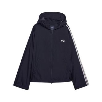 Yohji Yamamoto Femme, Vestes, Noir, Taille: 44 FR Wired 3-Stripes Track Top