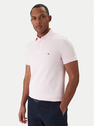Tommy Hilfiger Poloshirt 1985 MW0MW17771 Rosa Slim Fit